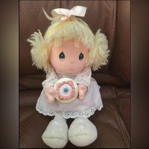 Precious Moments | Toys | 986 Htf Precious Moments Doll With Birthday ...